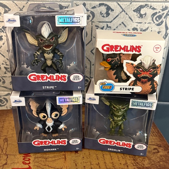 MetalFigs | Toys | Die Cast Gremlins Metalfigs Lot With Gremlin Duck ...
